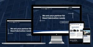 Division 5 Steel Website Design Project - AnoLogix